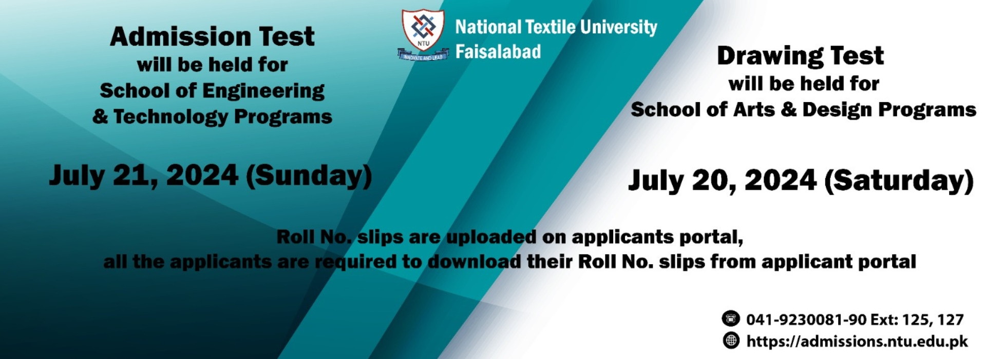 National Textile University Faisalabad | NTU